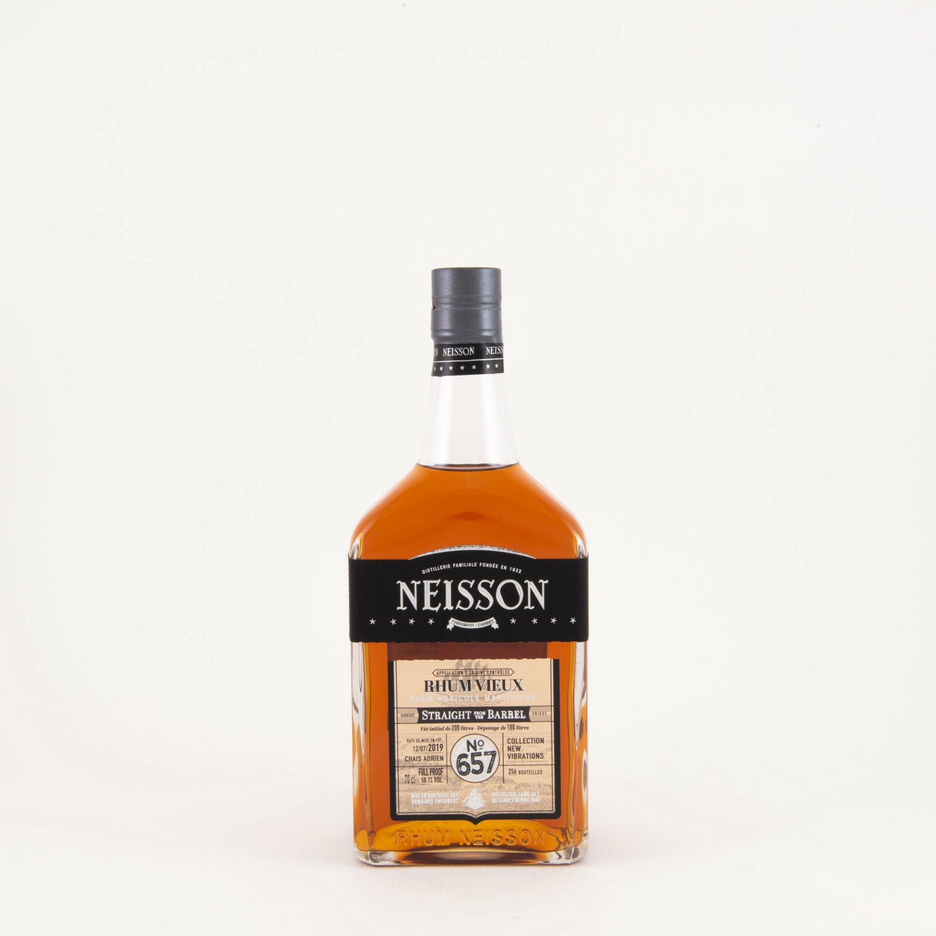 Rhum Neisson 2019 Straight from the Barrel fût n°657 Adrien | Neisson ...